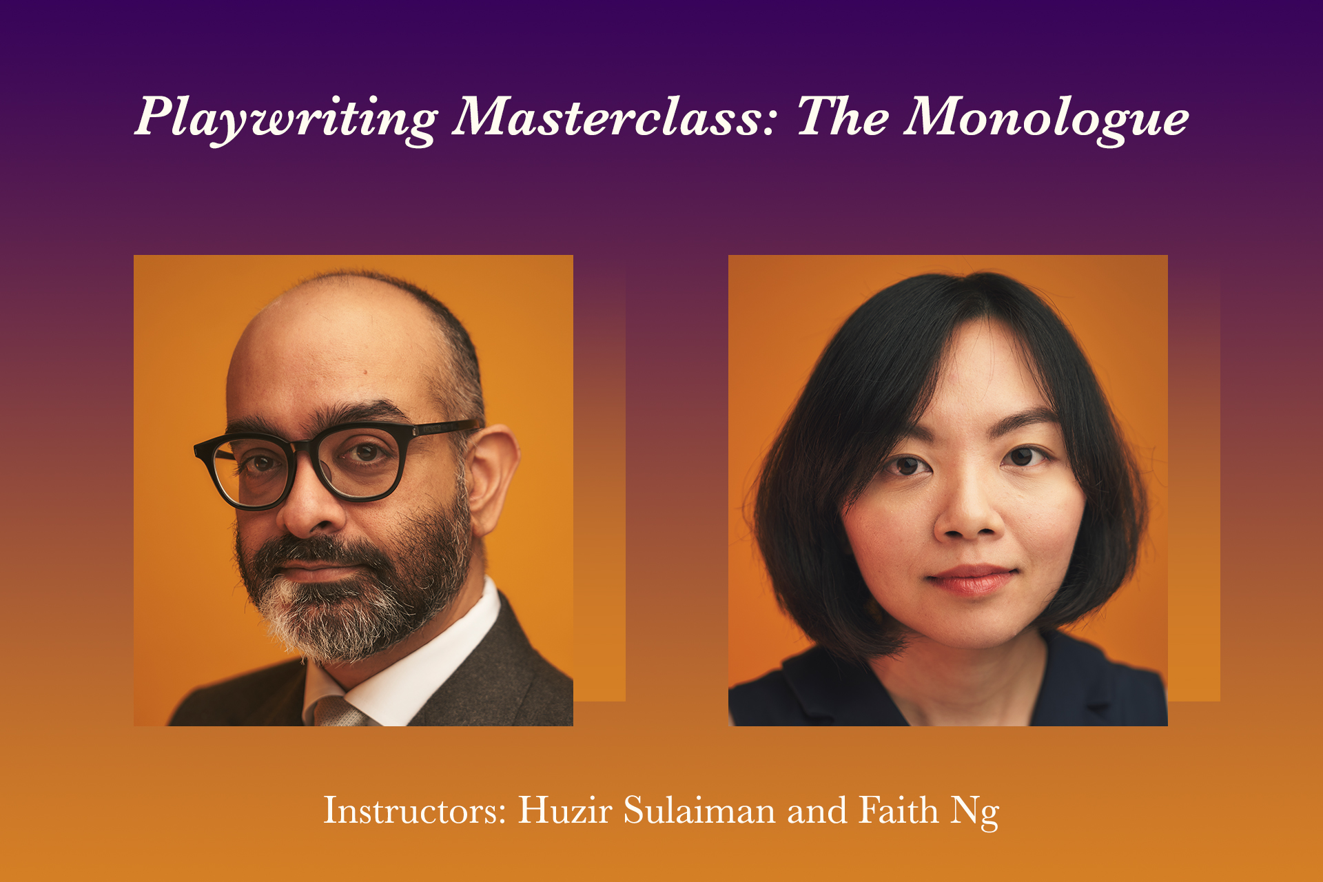 Current Masterclasses - Checkpoint Theatre